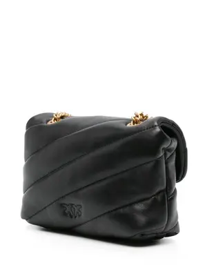 Pinko Baby Love Bag Puff Maxi Quilt Shoulder Bag - Black