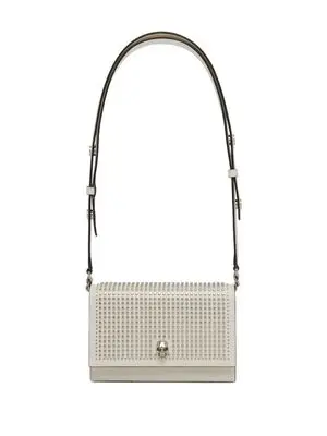 Alexander McQueen The Biker Skull Shoulder Bag