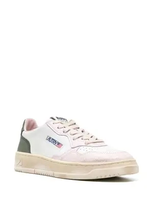 AUTRY Super Vintage Panelled Sneakers - White
