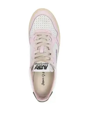 AUTRY Super Vintage Panelled Sneakers - White