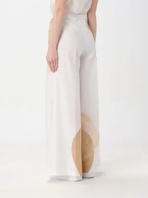 Liviana Conti Embroidered Wide-leg Trousers