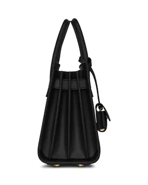Saint Laurent Sac De Jour Smooth Leather Tote Bag - Black Smooth Leather/gold