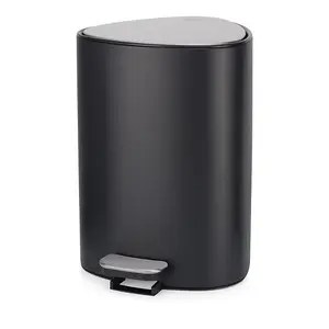 JOSEPH JOSEPH Easystore Steel 5l Pedal Bin - Black