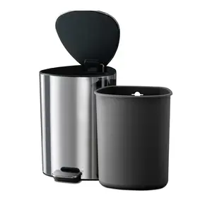 JOSEPH JOSEPH Easystore Luxe Stainless-steel 5l Pedal Bin