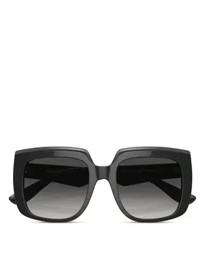 Dolce & Gabbana Square Sunglasses - Black/gray Gradient