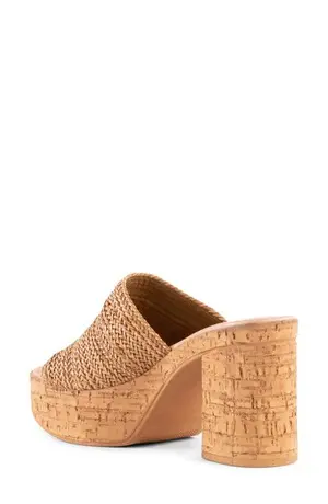 Seychelles Applause Platform Sandal - Tan