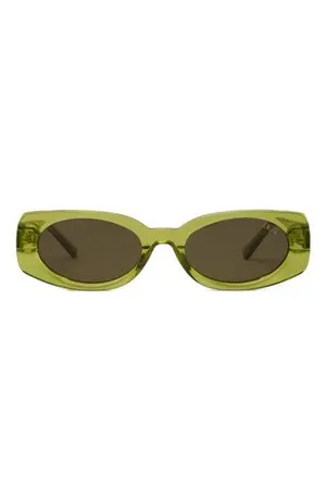 Dezi DEZI Booked Rectangular Sunglasses Kiwi /palm