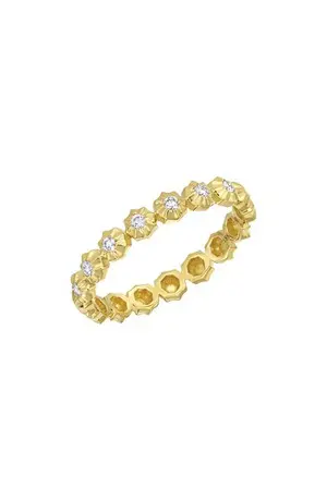 Bony Levy Monaco Diamond Stacked Ring - 18k Yellow Gold