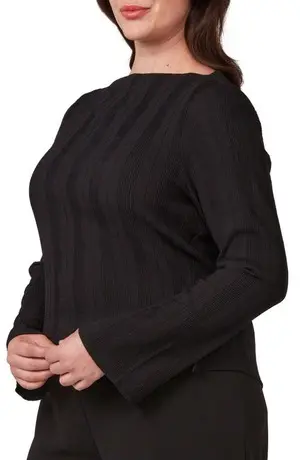 ESTELLE Crinkle Woven Top
