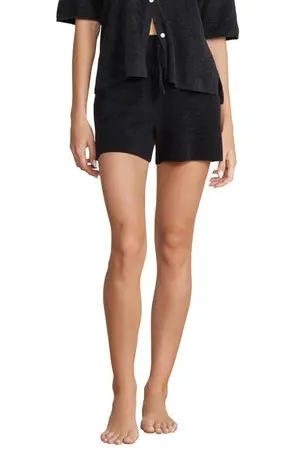 Barefoot Dreams Cozychic® Ultra Lite® Drawstring Lounge Shorts - Black