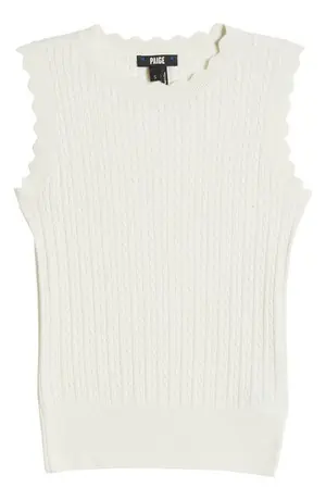 Paige Syrie Tank - Ivory