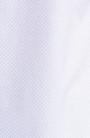 Bugatchi Miles Ooohcotton® Serpentine Print Short Sleeve Button-up Shirt