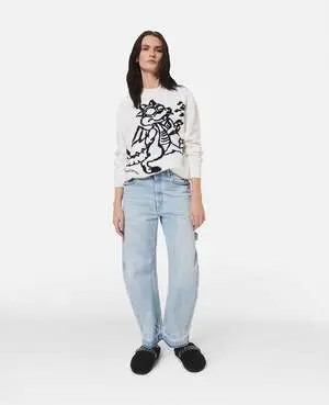 Stella McCartney Year Of The Dragon Oversized Jumper