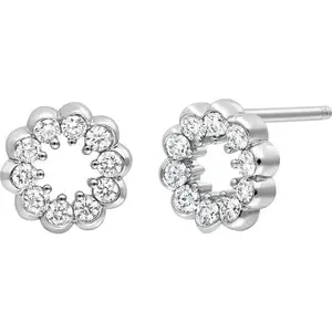 Bony Levy Liora Diamond Stud Earrings - 18k White Gold