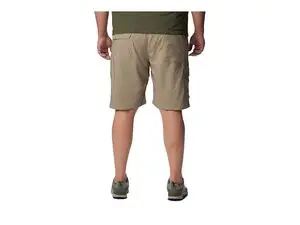 Columbia Big Tall Silver Ridge Utility Cargo Shorts - Beige