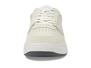 Lacoste L001 Lace-up Leather Sneakers - Bone