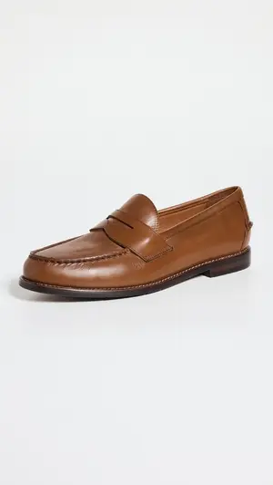 Polo Ralph Lauren Alston Leather Penny Loafers - Tan