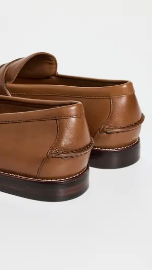 Polo Ralph Lauren Alston Leather Penny Loafers - Tan