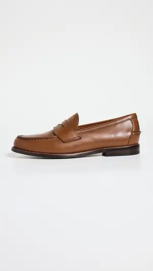 Polo Ralph Lauren Alston Leather Penny Loafers - Tan
