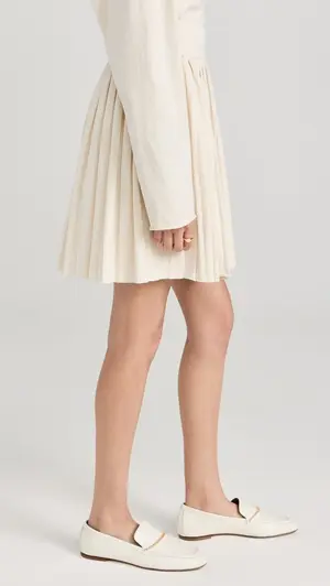 LES TIEN Paulina Pleated Tennis Skirt