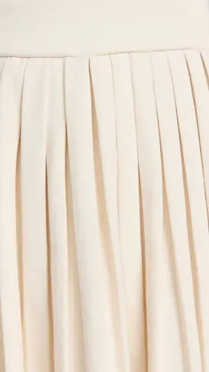 LES TIEN Paulina Pleated Tennis Skirt