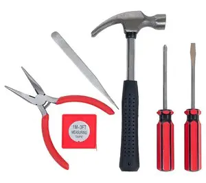 STALWART 6-piece Tool Set Household Tool Kit - One-color