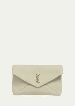 Saint Laurent Large Envelope Pouch - Black