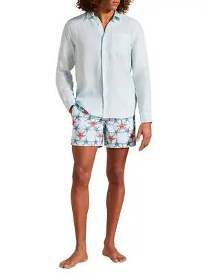 Vilebrequin Linen Button-up Shirt - Thalassa