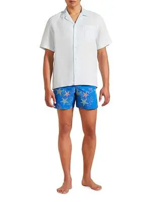 Vilebrequin Linen Camp Shirt