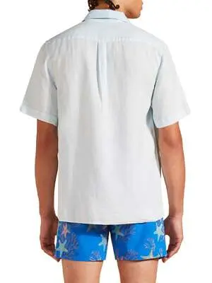 Vilebrequin Linen Camp Shirt