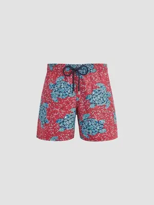 Vilebrequin Turtle Sequin Trompe L'oeil Swim Trunks - Multi