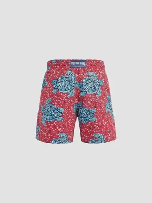 Vilebrequin Turtle Sequin Trompe L'oeil Swim Trunks