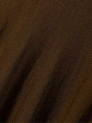 Khaite Ember Merino Wool-blend Maxi Dress