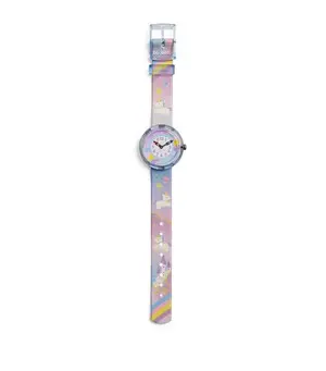 FLIK FLAK Cuddly Unicorn Watch - Purple