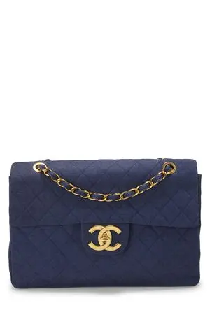 Chanel Half Flap Bag - Blue