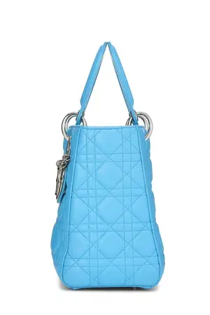 Dior Cannage Quilted Lady - Blue