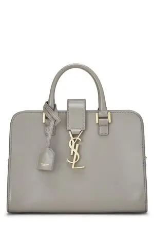 Saint Laurent Calfskin Monogram Cabas Baby