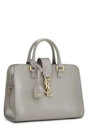 Saint Laurent Calfskin Monogram Cabas Baby