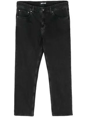 Just Cavalli Slim-fit Cropped Jeans