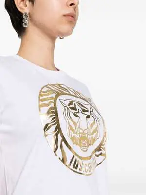 Just Cavalli Logo-print T-shirt - White