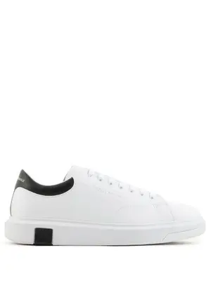Armani Exchange Leather Sneakers
