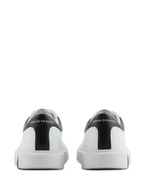 Armani Exchange Leather Sneakers