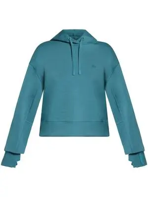 Lacoste Cotton Logo Hoodie - Blue