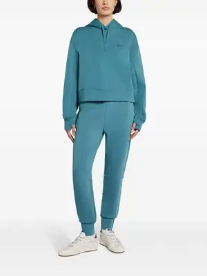 Lacoste Cotton Logo Hoodie - Blue