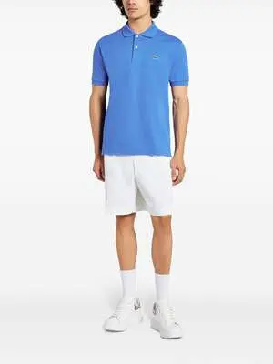 Lacoste Logo-appliqué Track Shorts - White