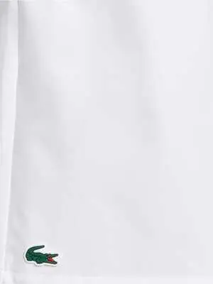 Lacoste Logo-appliqué Track Shorts - White