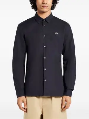 Lacoste Logo-appliqué Cotton Shirt