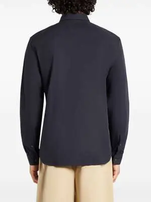 Lacoste Logo-appliqué Cotton Shirt