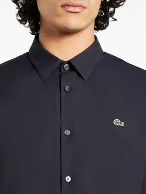 Lacoste Logo-appliqué Cotton Shirt