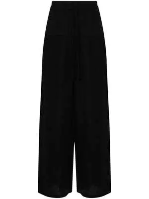 Thom Krom Black Wash Pants For Women